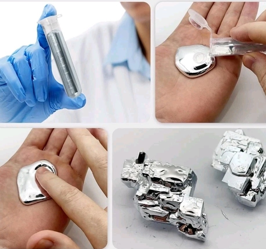 Gallium Metal 50 Grams, 99.99% Pure Melting Gallium (50g) | eBay