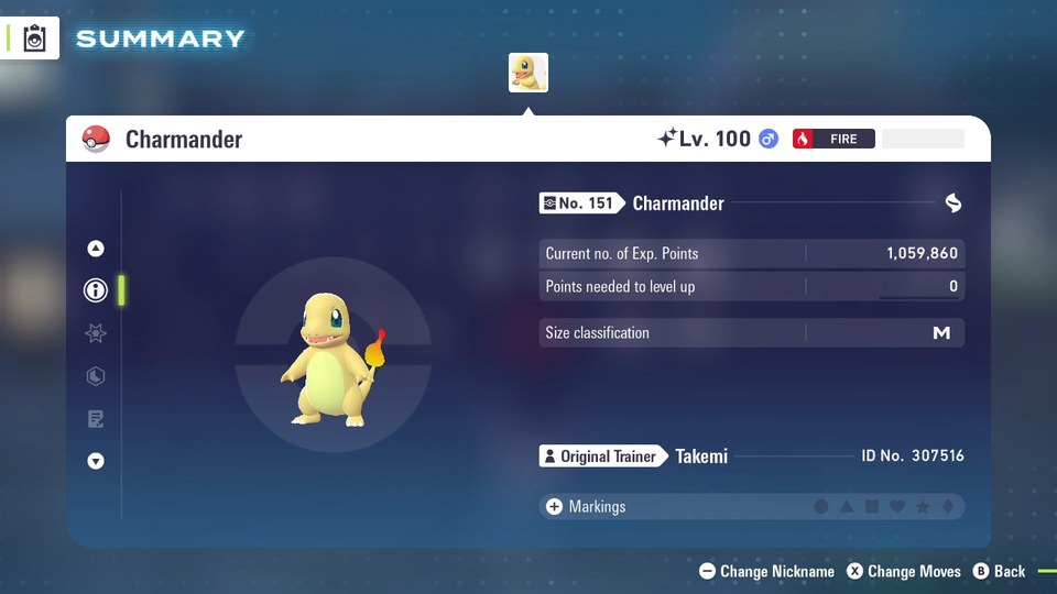 Pokemon Legends ZA - 6IV Shiny Charmander (Legends Z-A) - CUSTOM OT | eBay