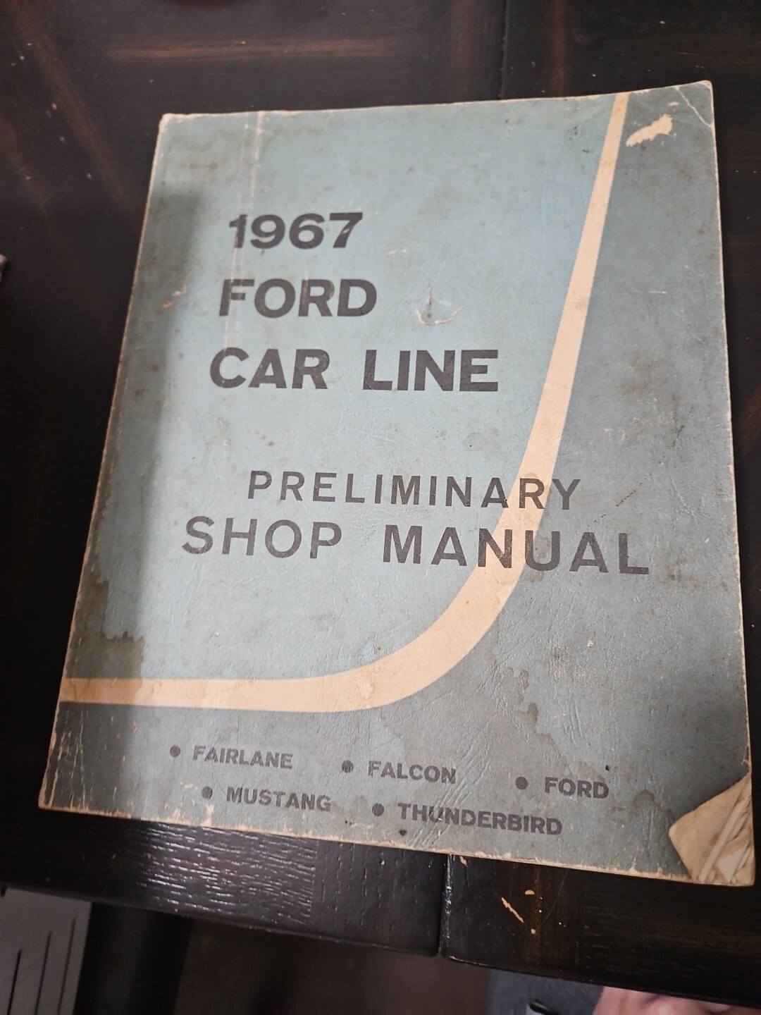 1967 FORD CAR LINE PRELIMINARY SHOP MANUAL | eBay