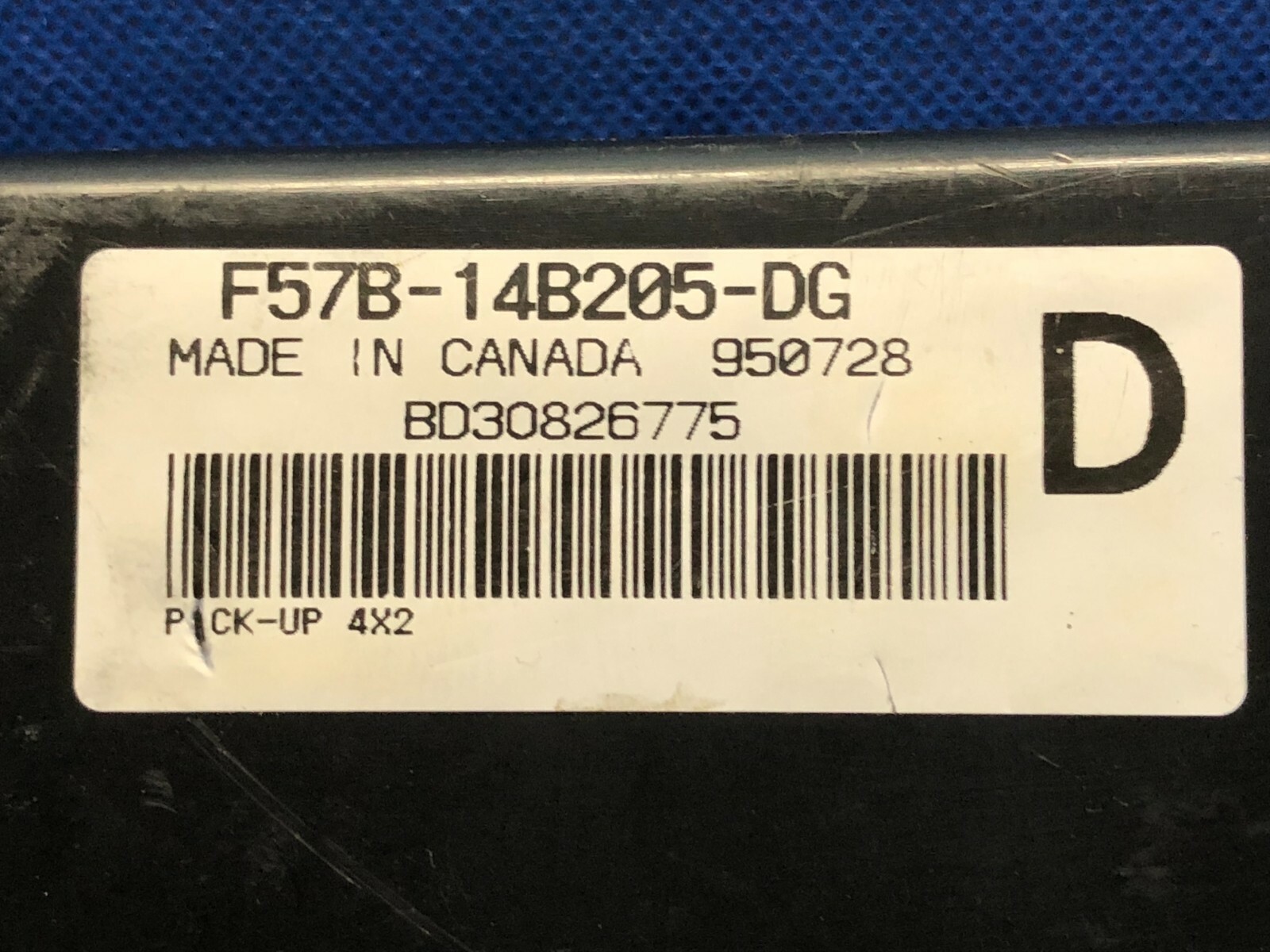 96 FORD Ranger 4X2 GEM ELECTRONIC MULTIFUNCTION Module F57B-14B205-DG D ...