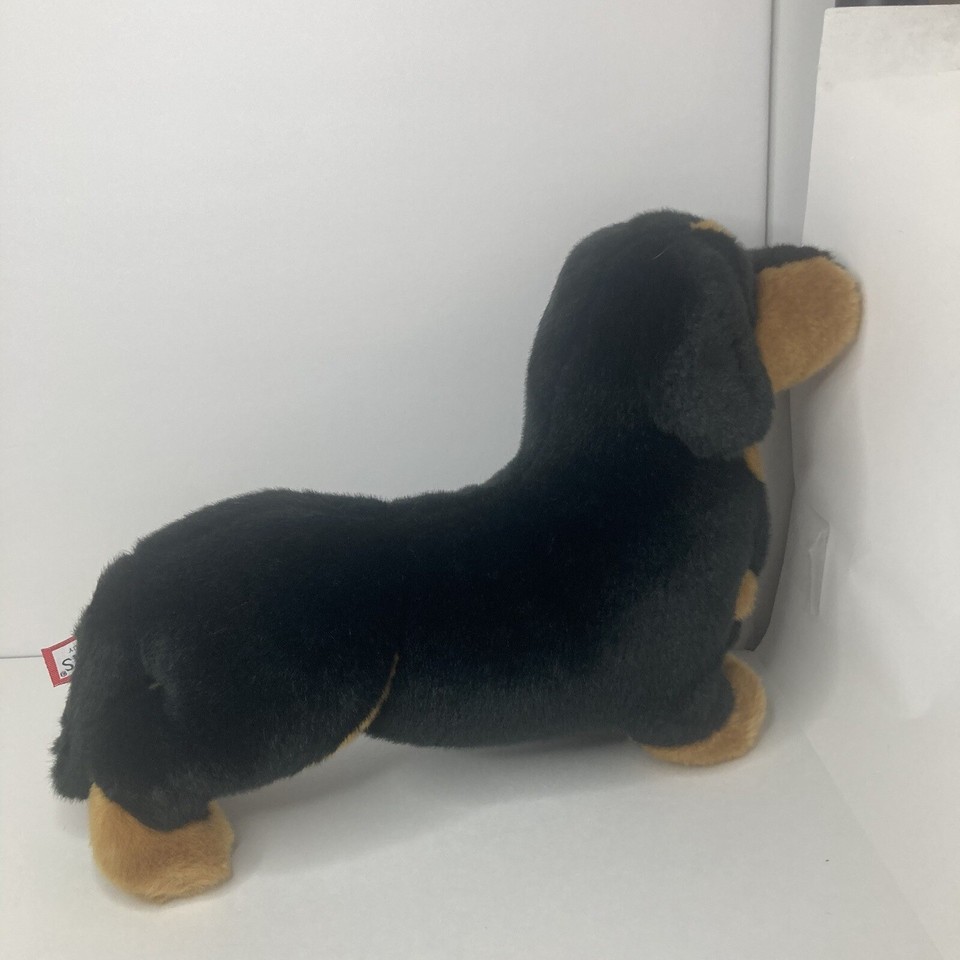 Douglas Spats Dachshund Weiner Dog Brown Black 14" Plush Stuffed Animal ...