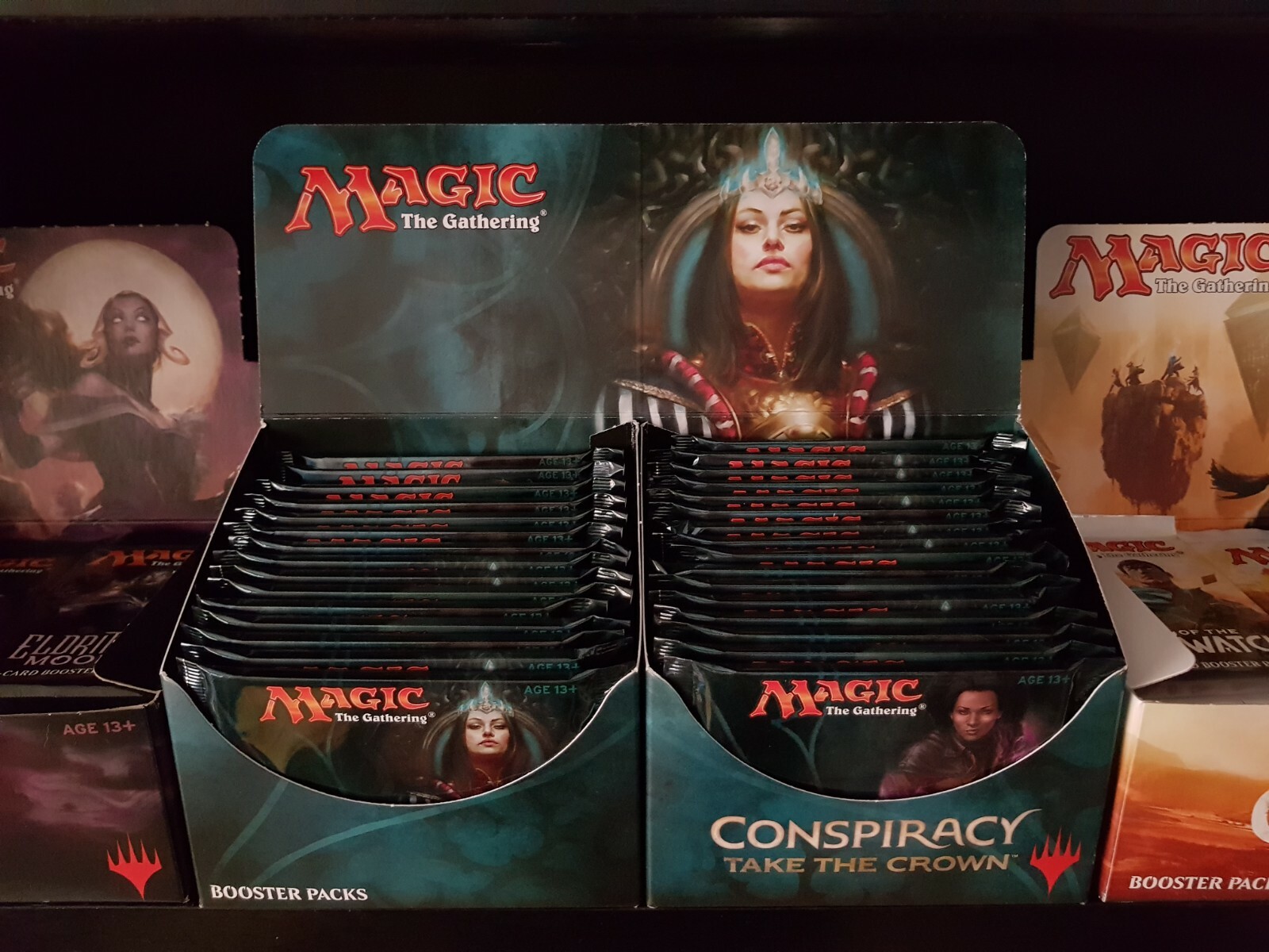 Magic The Gathering 8x CONSPIRACY TAKE THE CROWN New Sealed Booster ...