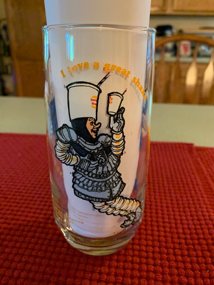 1979 Burger King Sir Shake-A-Lot Collectible Drinking Glass | eBay