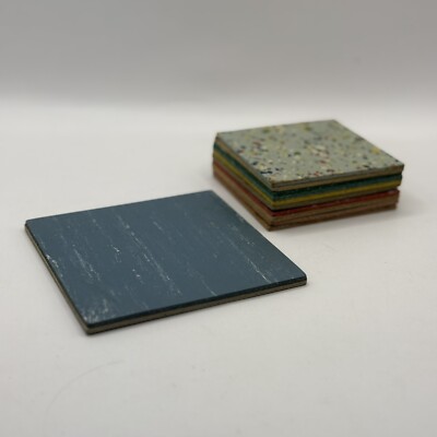 VTG 1960s Azrock Tile 12 Pieces Mixed Types & Sizes Salesman Samples | eBay