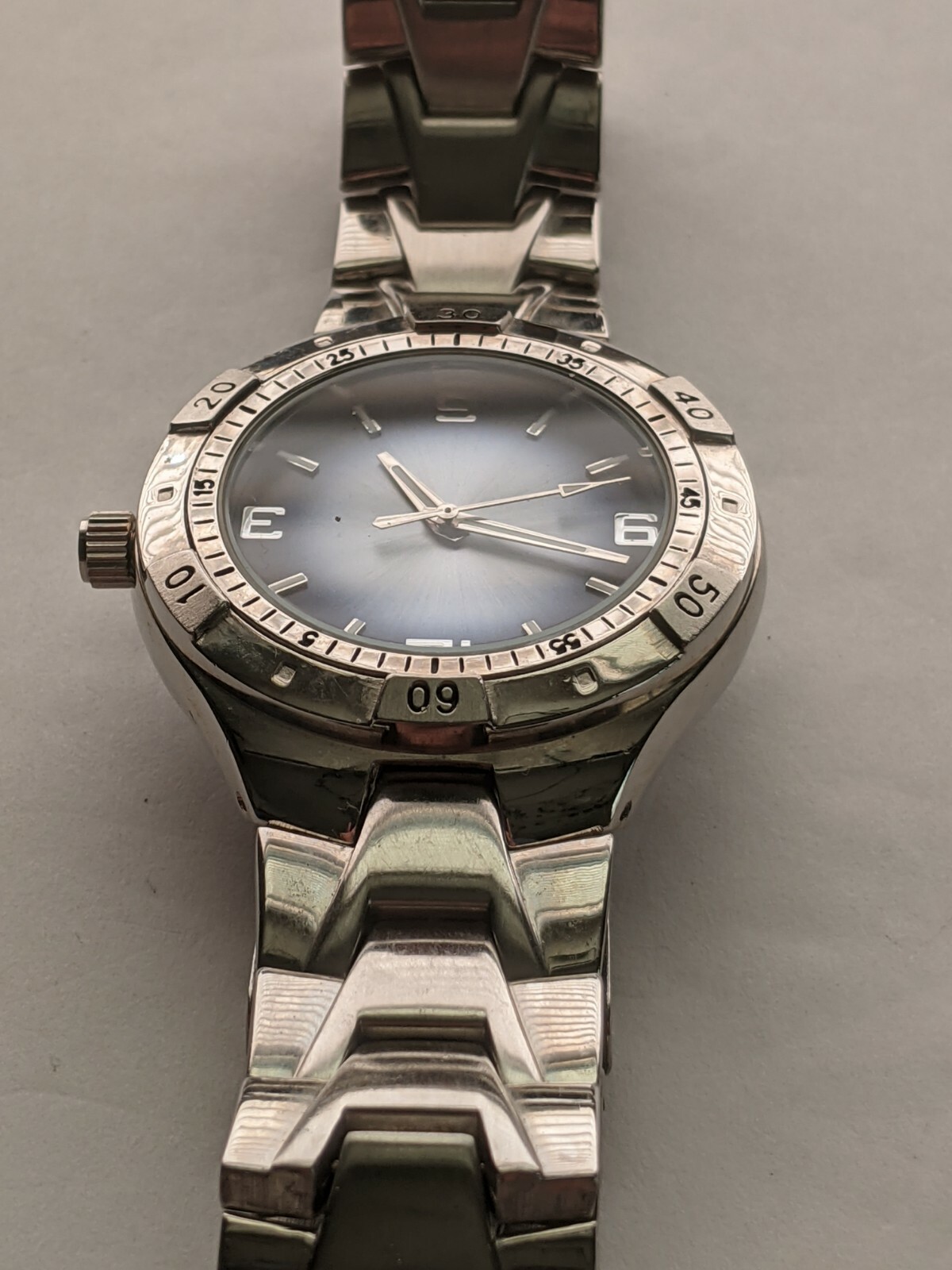Allude Quartz Watch FMDAL595 Blue/Silver Tone Running & Looks Great | eBay