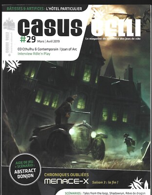 JDR RPG JEU DE ROLE / CASUS BELLI V4 BBE N°29 MARS AVRIL 2019 | eBay