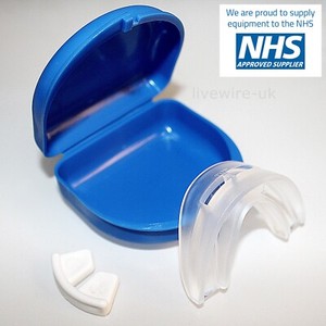 NHS STOP SNORING MOUTHPIECE - ANTI-SNORE DEVICE MANDIBULAR GUARD SLEEP ...