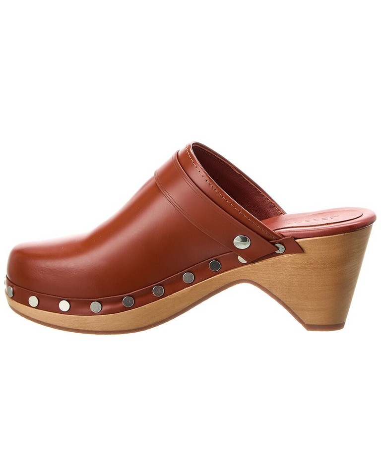Isabel Marant Titya Modern Leather Clog Women's | eBay