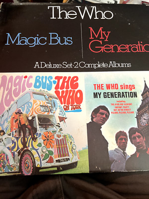33 rpm LP The Who Magic Bus / My Generation MCA Double album | eBay