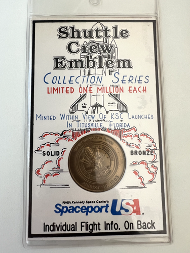 Space Shuttle Crew Emblem Collection Series Mission STS-8 Challenger ...