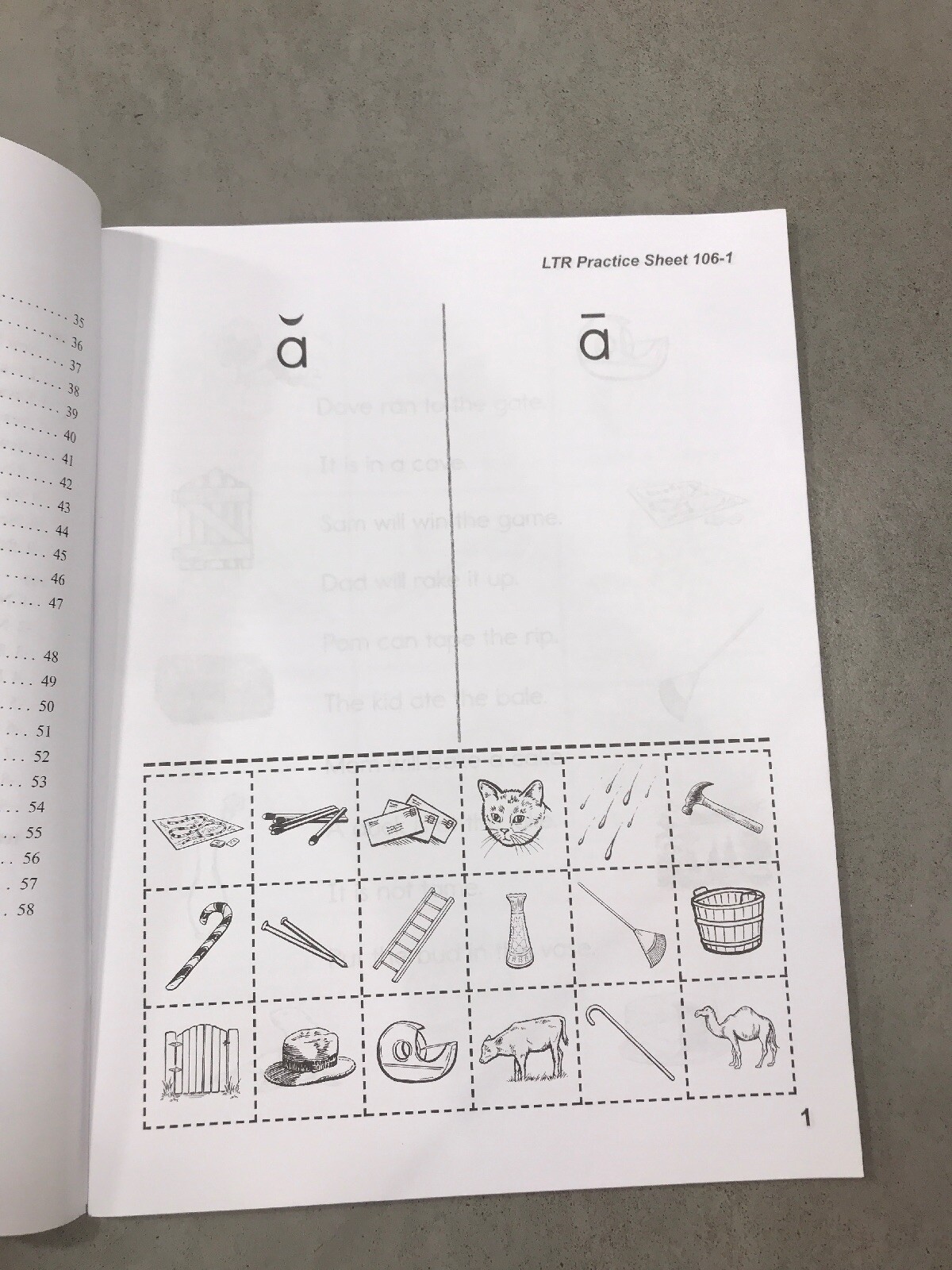 CLE Learning To Read Practice Sheets | eBay