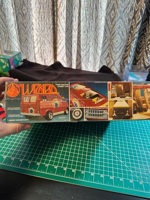 Vintage MPC The Wizard 1/20 scale Ford Custom Van 1-3066 | eBay