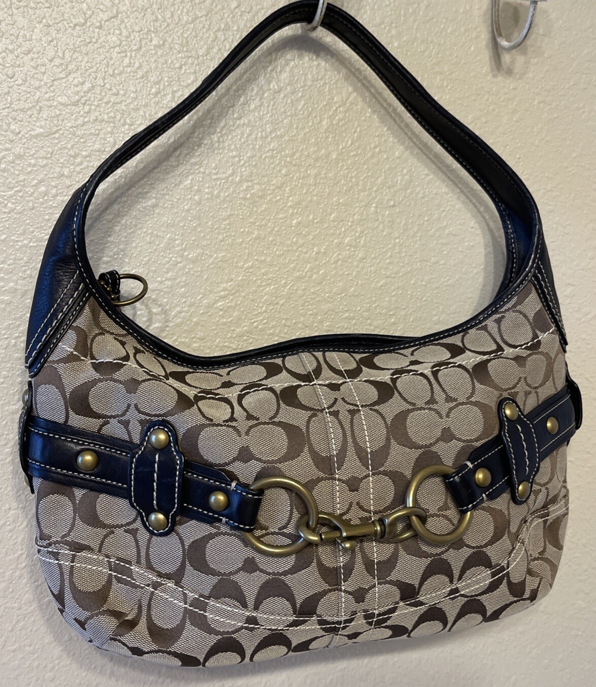 Coach Signature Ergo Belted Handbag Signature C With … - Gem