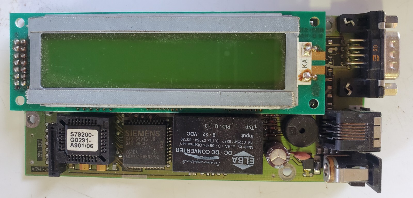 Siemens 0P3 Text Display. C79458-L7006-B74 C79040-A7420-C74-05-85 | eBay