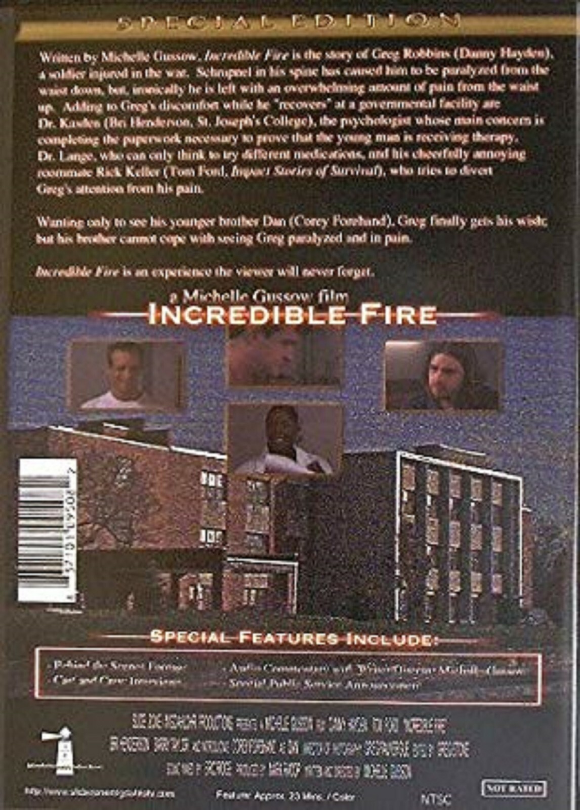 Incredible Fire (a Michelle Gussow Film) DVD for sale online | eBay