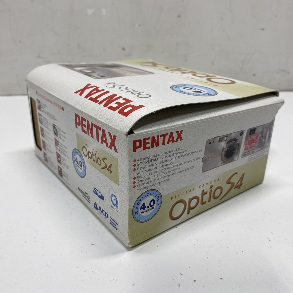 Pentax Optio S4 4.0MP Compact Digital Camera (See Description) | eBay
