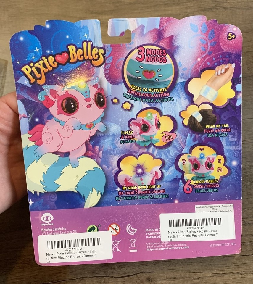 Pixie Belles Rosie Interactive Toy Dance, Spin And Nurture Modes | eBay