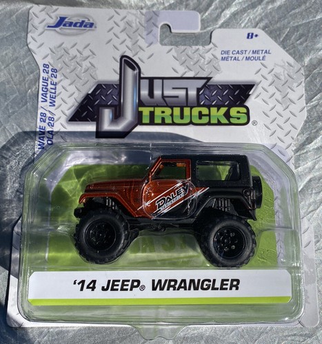 Jada Toys 2020 Jeep Wrangler Daley Visual Orange/Black 1:64 Just Trucks ...