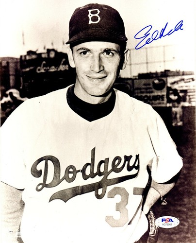 Ed Robuck autographed signed 8x10 photo MLB Brooklyn Dodgers PSA COA | eBay