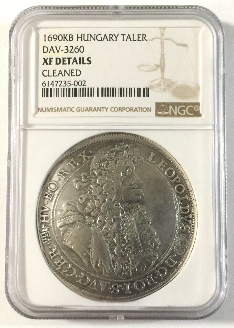 Hungary 1690 Leopold I Taler NGC Silver Coin,Rare! | eBay