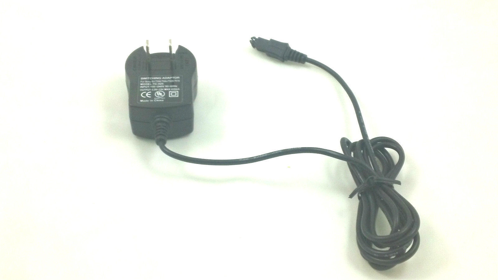 battery charger for Sony Ericsson 2500A cell phone electric plug power ...