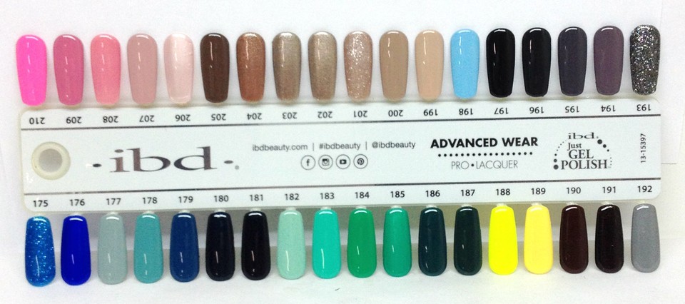 BIG SALE ! IBD Just Gel Palettes With Colors - 5 Plates/Pack | eBay