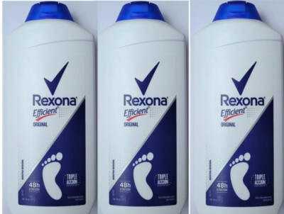 Rexona efficient talco para pies deodorant foot talcum powder 200g-PACK ...