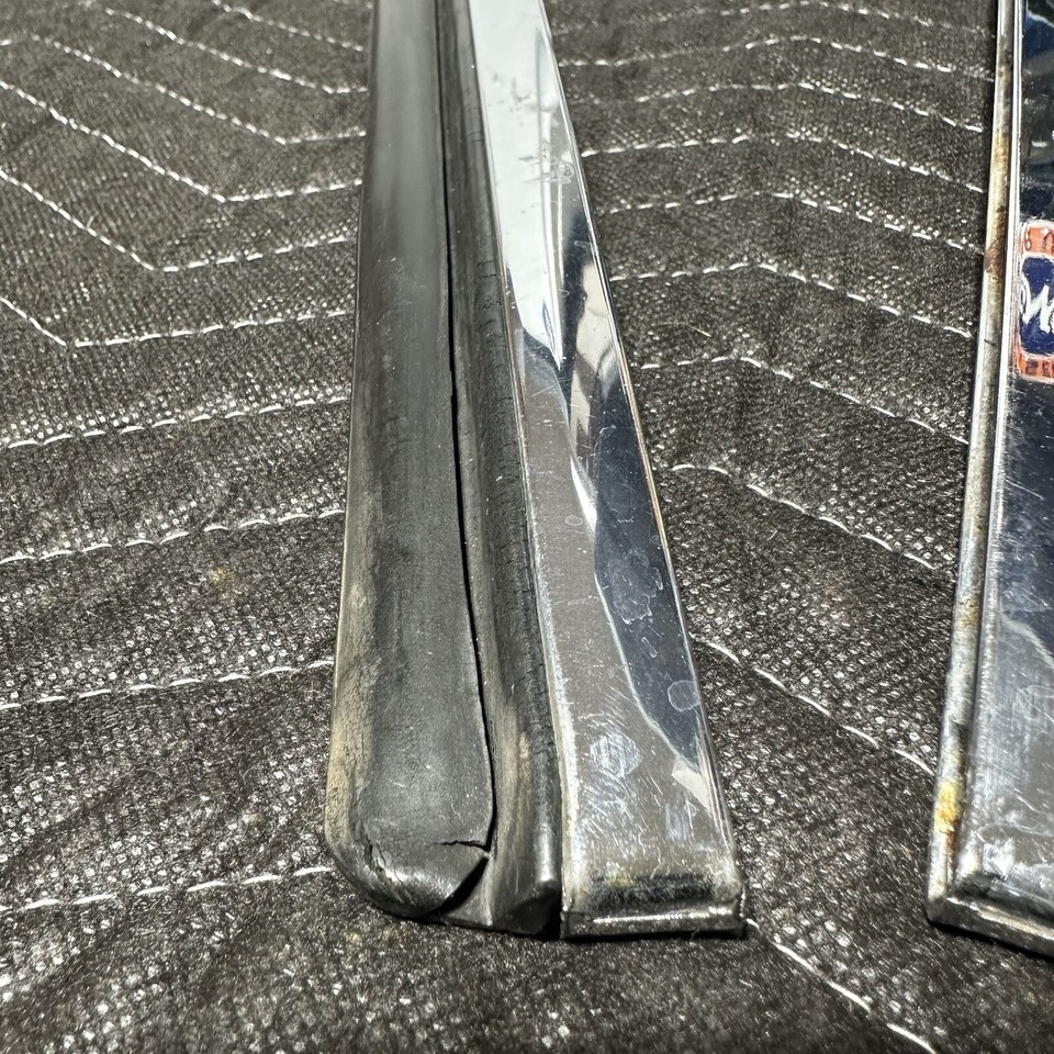 1969 1970 1971 1972 Chevelle Rear Quarter Window Chrome Trim & Seals ...