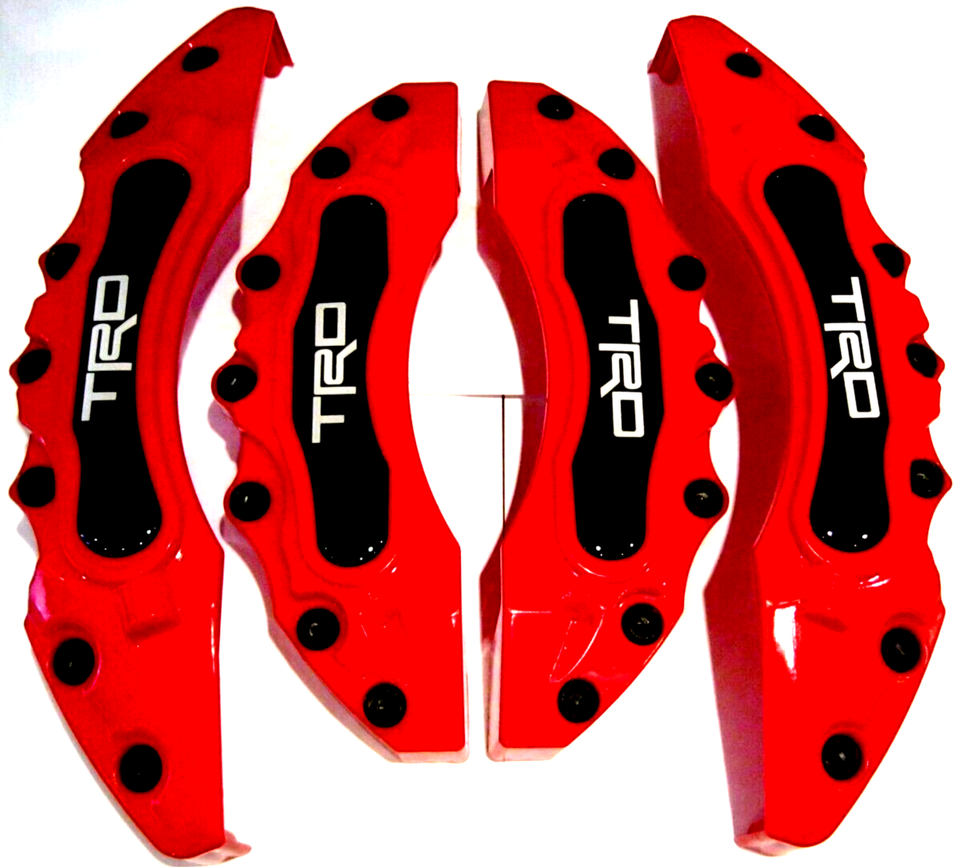 Brake Caliper Covers left right Tuning Spoiler Front Rear Sport Plastic ...