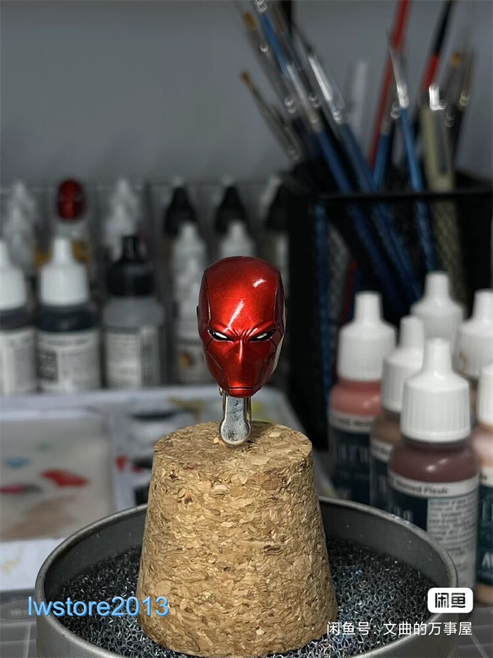 1:6 1:12 1:18 Red Hood Robin Head Sculpt For 12" 6" Male Action Figure ...