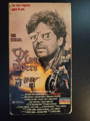 The Last Riders (VHS, 1990, PM Home Video) Erik Estrada *BUY 2 GET 1 ...