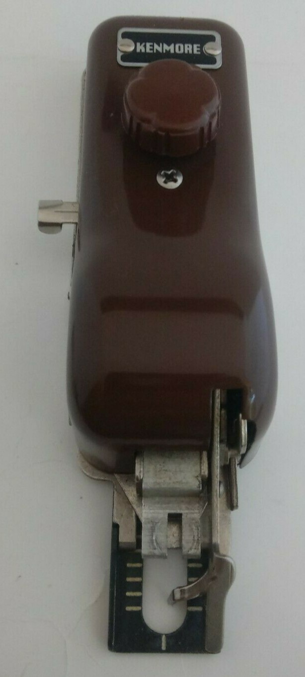 Vintage Kenmore Buttonholer w/ Accessories. U.S. Patent No. 2482607 ...