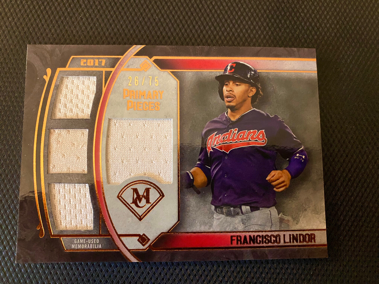 2017 Topps Museum Collection - Primary Pieces Single Player Quad Relics ...