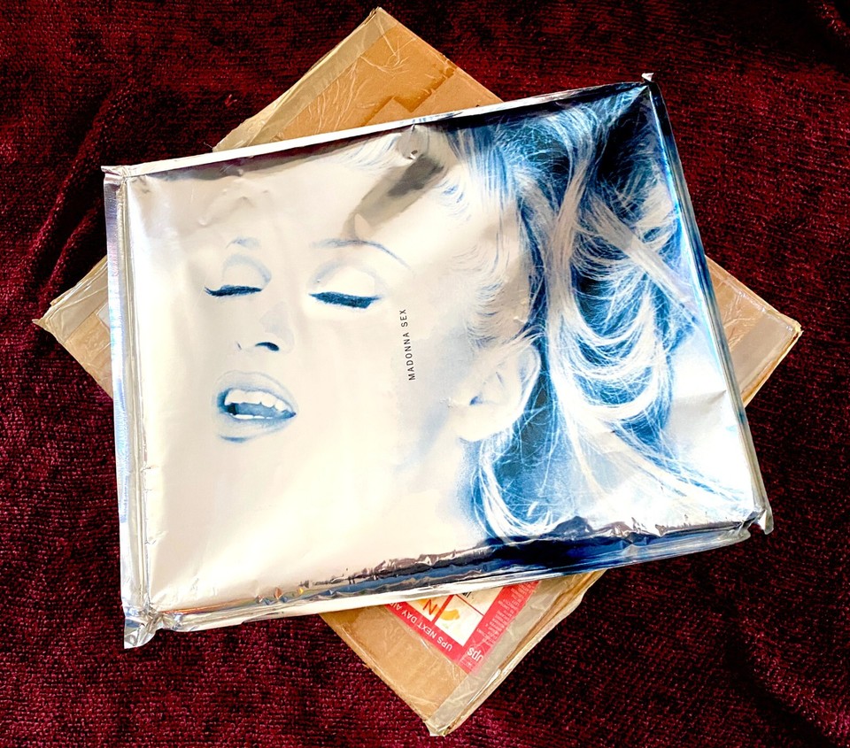 MADONNA SEALED US SEX BOOK & RARE SUPERMART DISTRIBUTION BOX ISBN DO ...