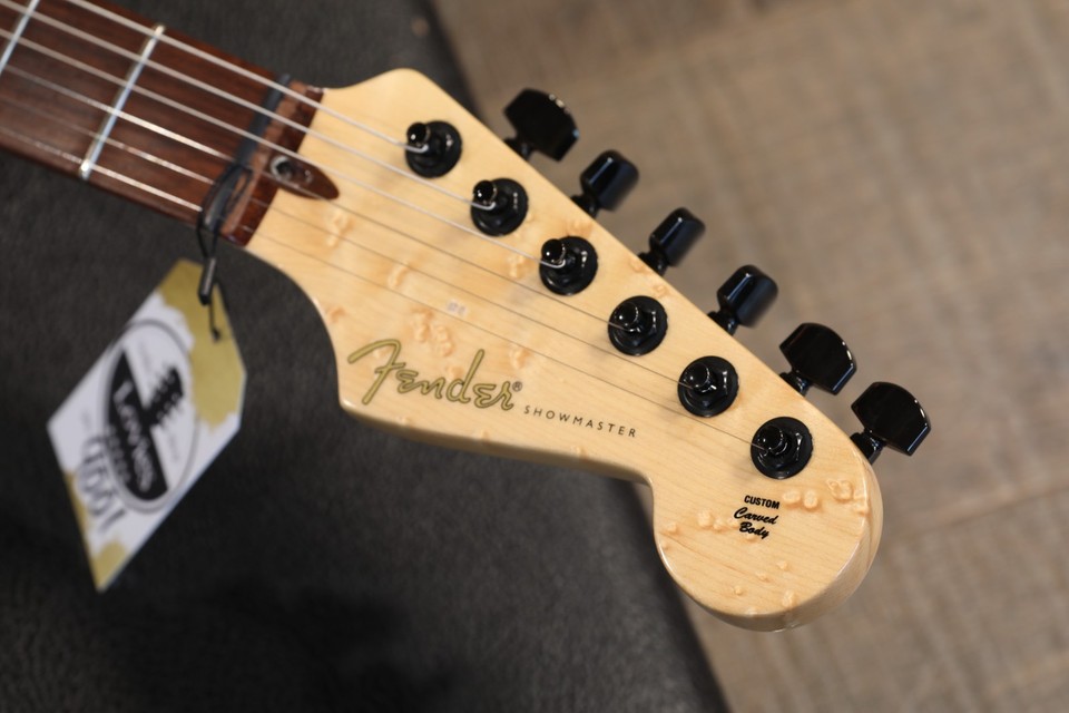 2003 Fender Custom Shop Showmaster Neck Thru Electric Guitar Birdseye ...