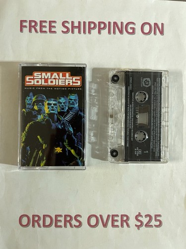 SMALL SOLDIERS ORIGINAL SOUNDTRACK CASSETTE QUEEN RUSH "TOM SAWYER ...