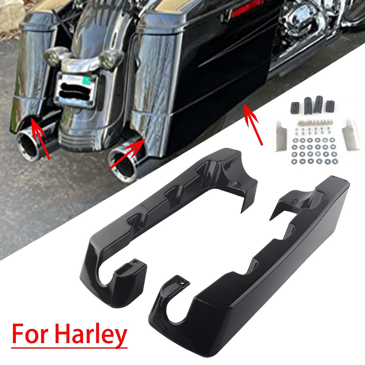 Harley Saddlebag Extensions Saddlebag Extensions Fits For Harley