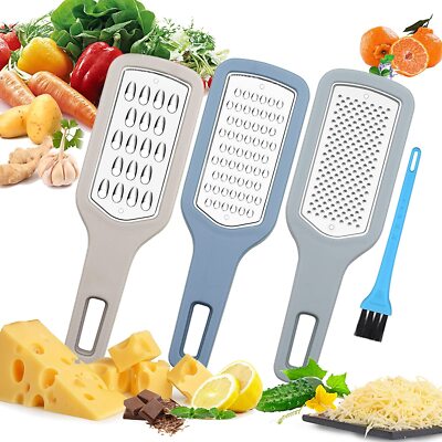 Cheese Grater with Handle, Parmesan Cheese Grater Handheld, Graters for ...