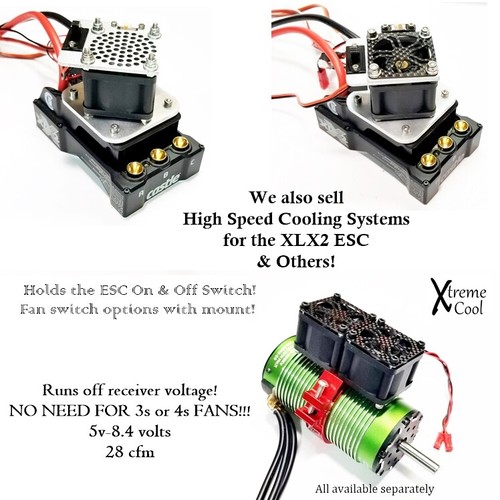 RCP-ESC Mount Fits Traxxas XRT XLX2 - Max 6 - Max 5 All in One Aluminum ...
