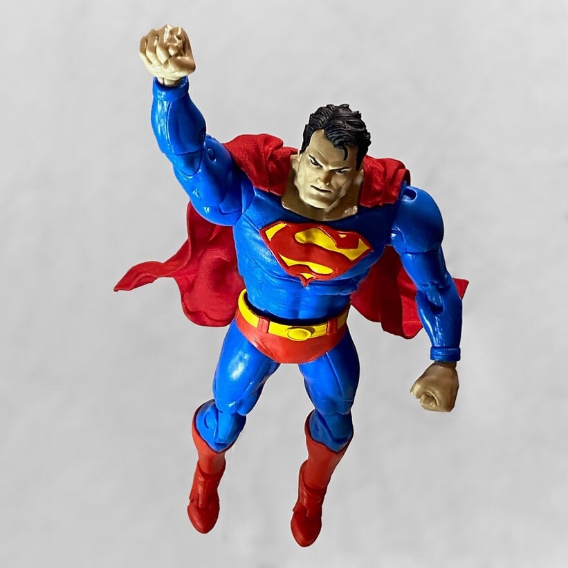 CAPE ONLY - Wired Cape Superman DC Rebirth Mcfarlane DC Multiverse 7 ...