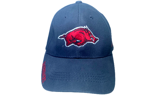 Arkansas Razorback Baseball Hat Cap Russell Athletic Adjustable NCAA | eBay