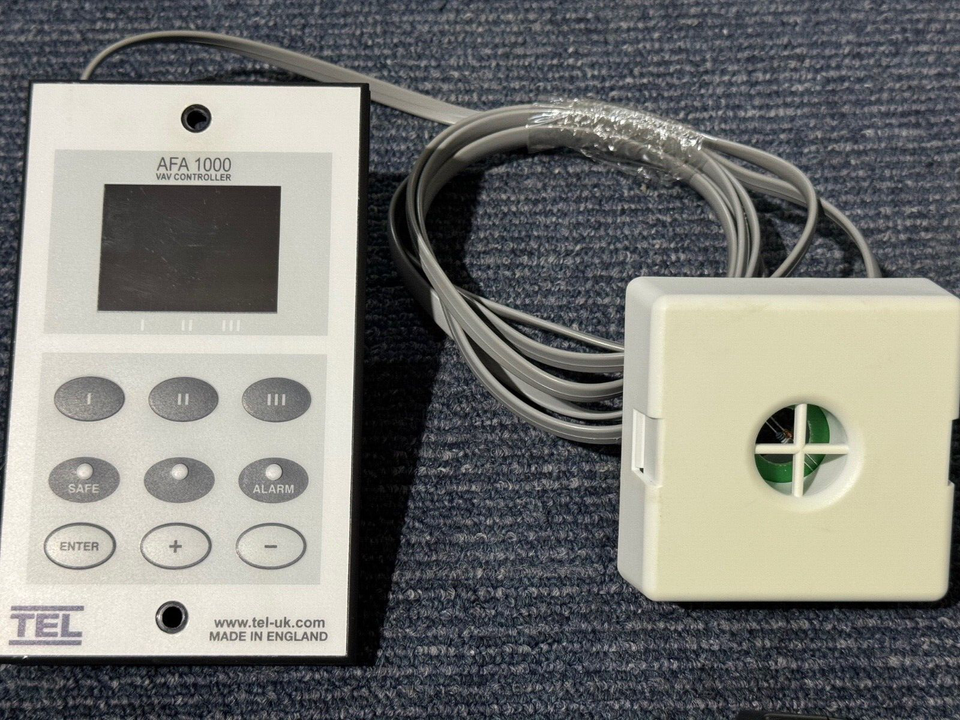 TEL AFA 1000 VAV Controller Air Flow Controller AFA1000-E with flow ...