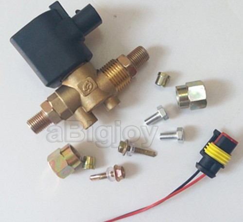 CNG Methane Gas High Pressure Solenoid Valve for Bi-fuel System on ...