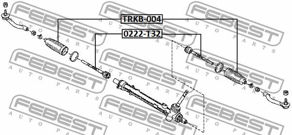 Inner Tie Rod for NISSAN (DFAC) NISSAN:X-TRAIL VAN,KICKS II SUV,QASHQAI ...