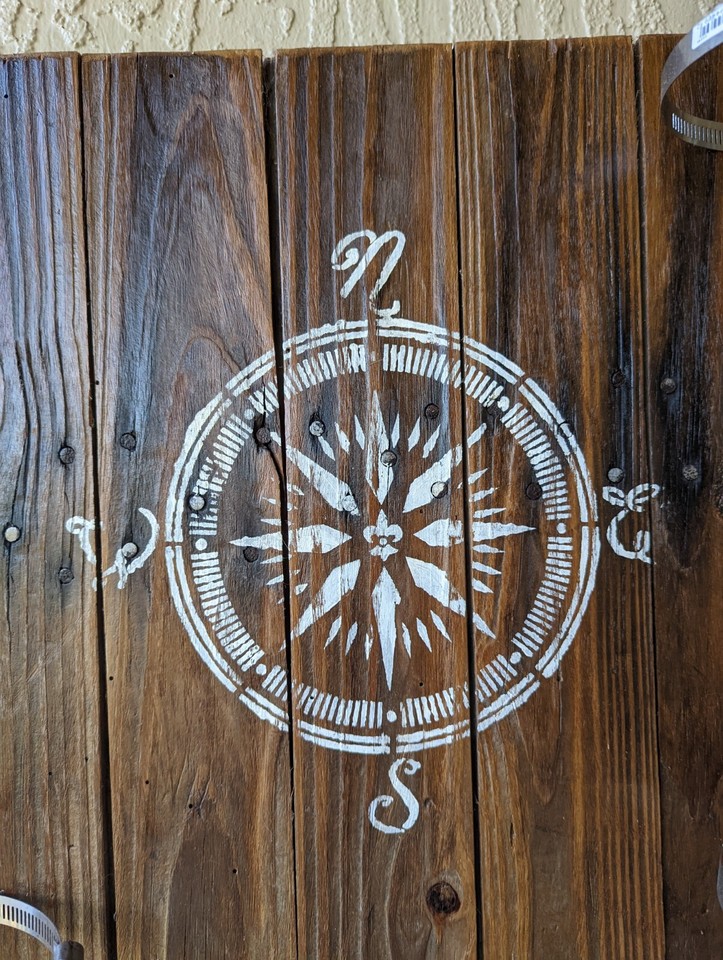 Handmade Herb Garden Planter with compass detailing | eBay