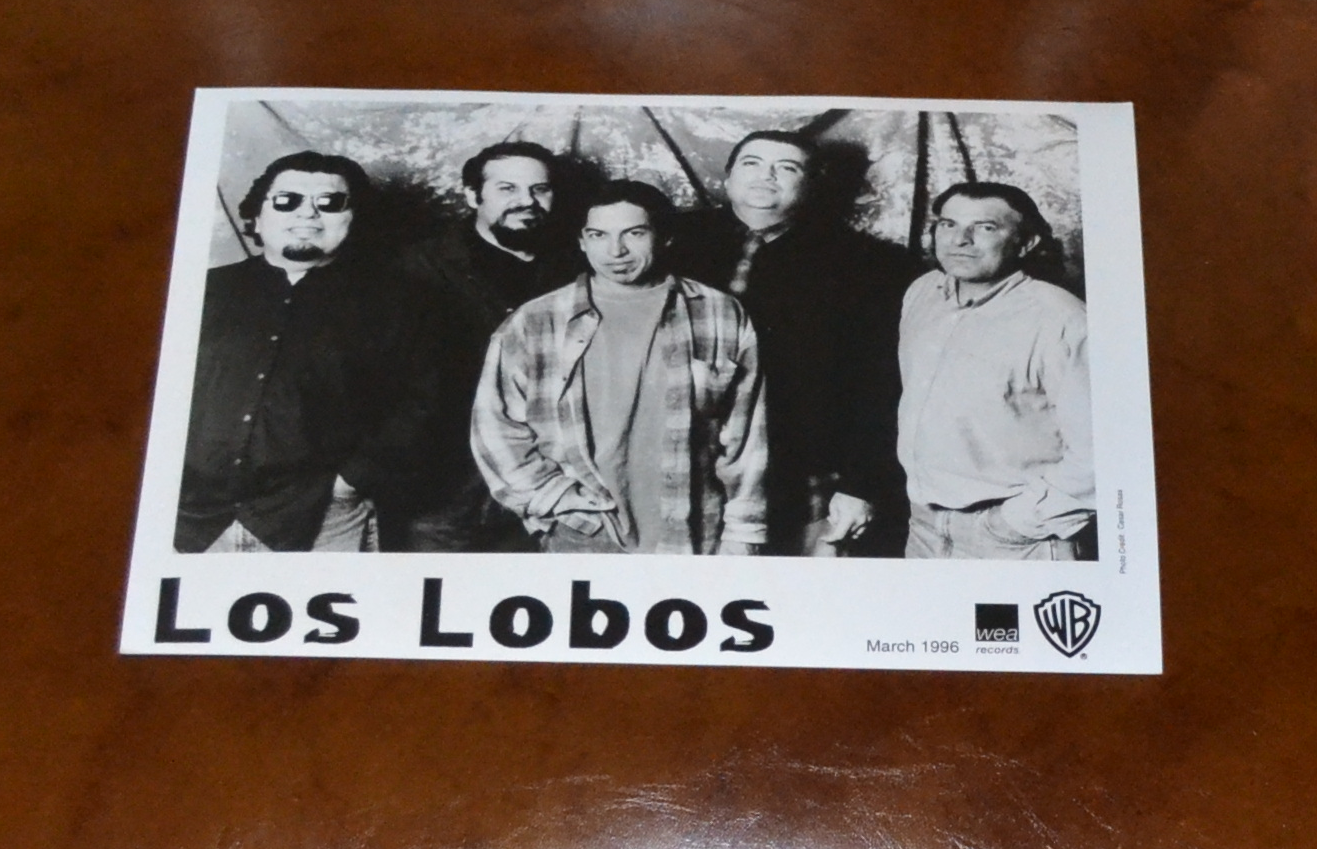 Official Original Australian Press Photo, Los Lobos, March 1996 WEA ...
