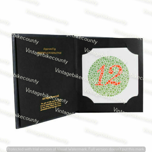 Brand New Ishihara color Vision Test Book 24 Plates For Color ...