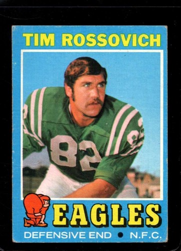 1971 TOPPS #116 TIM ROSSOVICH VG EAGLES *X40842 | eBay