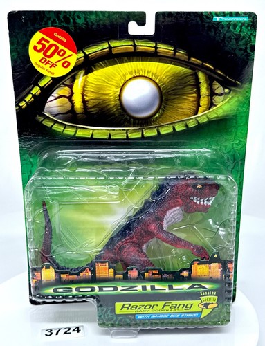 Godzilla 6"inch Red Baby Godzilla - Razor Fang - Trendmasters 1998 | eBay
