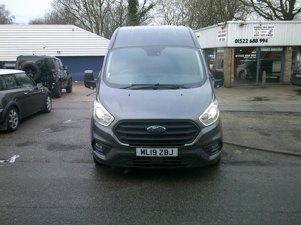 Ford Transit Custom,2019,19 REG,GREY,ONLY 102k,1 OWNER,LONG MOT,VERY ...